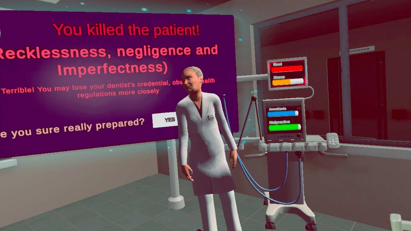 Oculus Quest 游戏《牙医模拟器》Dentist Simulator – VR魔趣VIP官网