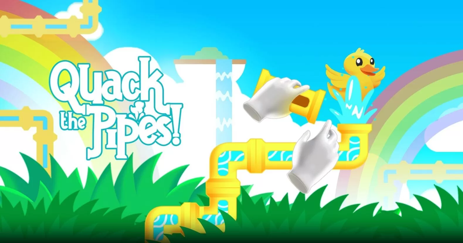 Meta Quest 游戏《呱呱管道》Quack the Pipes – VR魔趣VIP官网